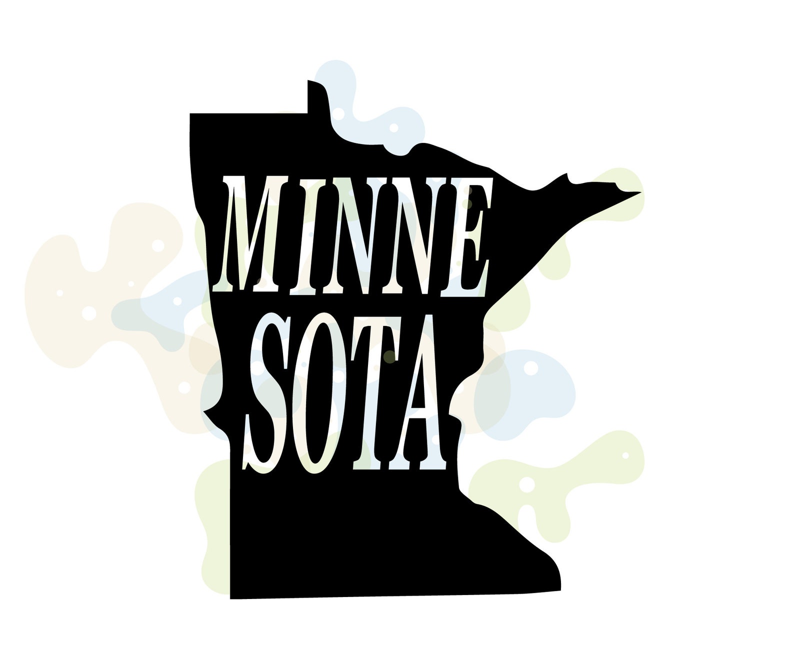 Minnesota State Svg, Minnesota Svg, Minnesota Vector, Minnesota Bundle ...