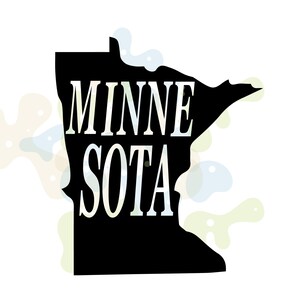 Minnesota State Svg, Minnesota Svg, Minnesota Vector, Minnesota Bundle ...