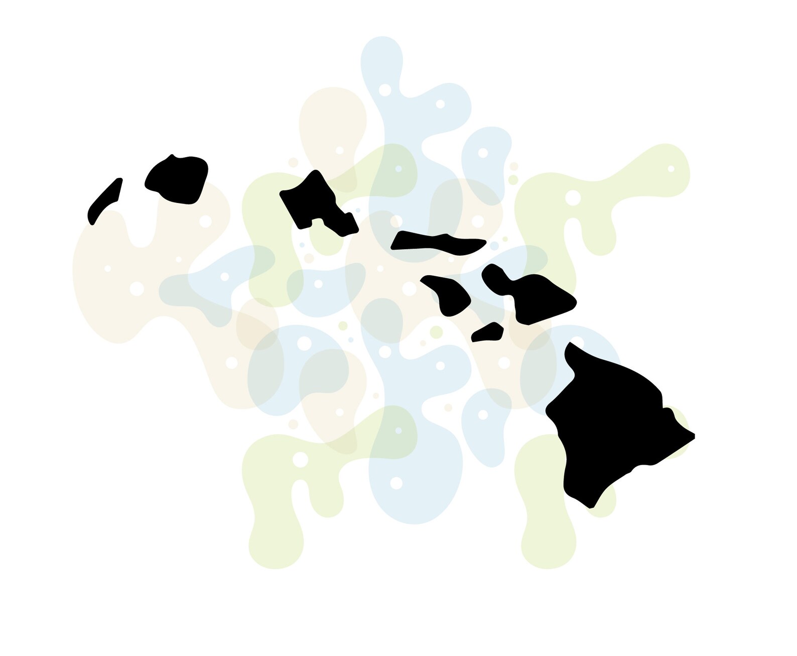 Hawaii State Svg, Hawaii Svg, Hawaii Bundle Svg, Hawaii Silhouette ...