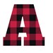 Buffalo Plaid Alphabet SVG Buffalo Plaid SVG Font Plaid Alphabet SVG ...