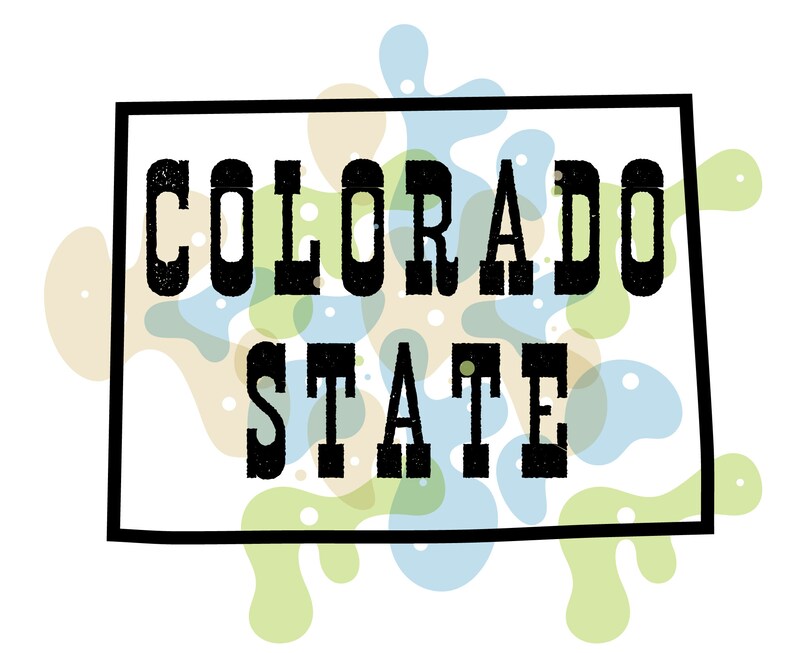 Colorado State Svg, Colorado Svg, Colorado State Outline, CO SVG ...