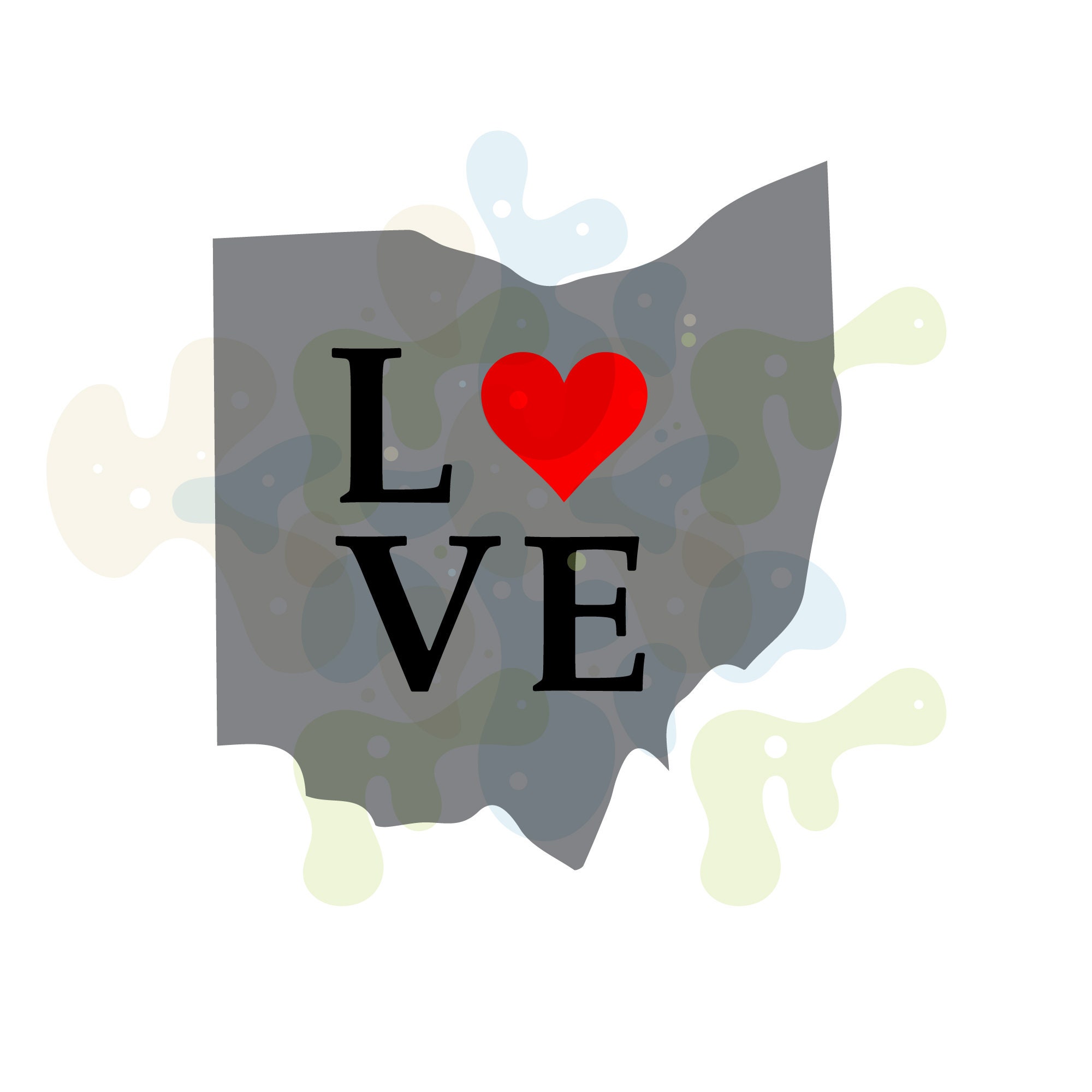 Ohio State Svg Bundle Ohio Home Svg, Love Ohio Svg, Ohio Cut File Svg ...