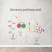 Sensory Track Wall Svg Bundle, Hands & Feet, Sensory Pathway, Sensory ...