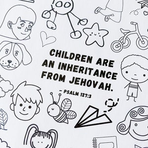 2 Printable Coloring Pages for Kids "children Are an Inheritance Form ...