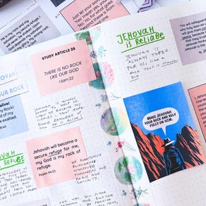 Watchtower Bundle 6 Articles Printable Scriptures for Jehovah's ...