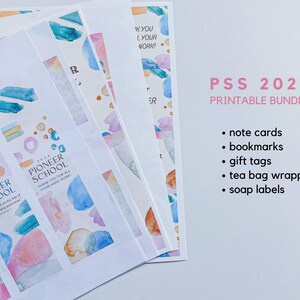 JW Printables Pioneer Bundle 2024 Pioneer School Gift JW Printable ...