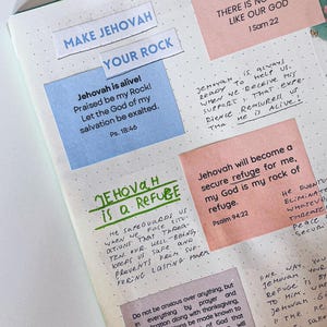 JW Watchtower Bundle for Study Printable Scriptures for Jehovah's ...