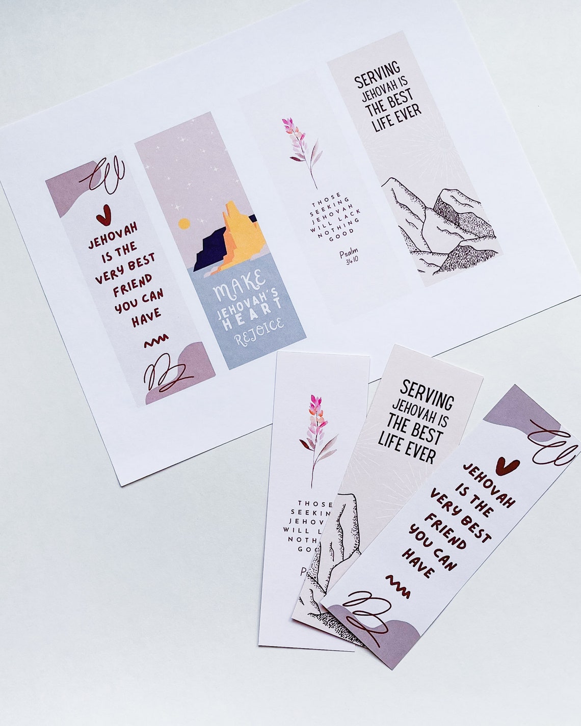 JW Gift for Pioneers Printable Bookmarks for Jehovah's Witnesses ...
