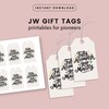 JW Tea Bag Wrapper Printables for Pioneers Favour Envelope Gift for ...
