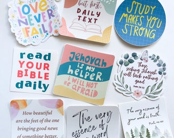 JW Gifts You Are Precious to Jehovah Vinyl Waterproof Stickers Jehovah ...