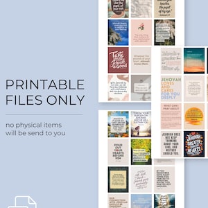 JW Scriptures for Journaling Printable for Jehovah's Witnesses New ...