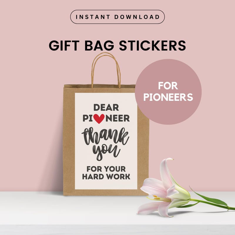 Pioneer Stickers Bags - Etsy