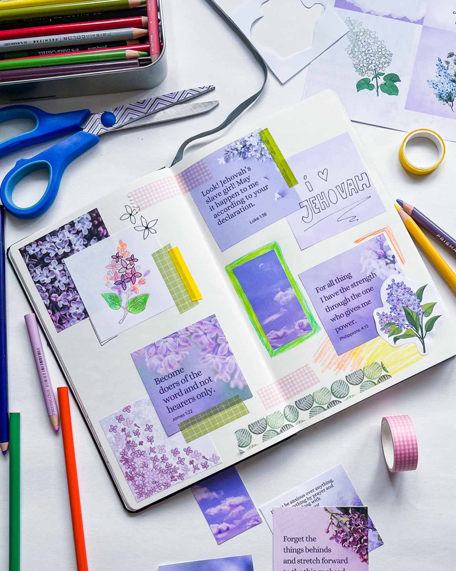 JW Printable Scriptures for Journaling Personal Study Project Bible ...