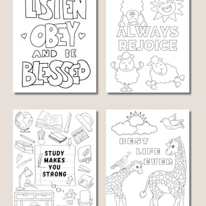 JW Colouring Page Bundle for Kids 28 Printable Sheets for Jehovah's ...