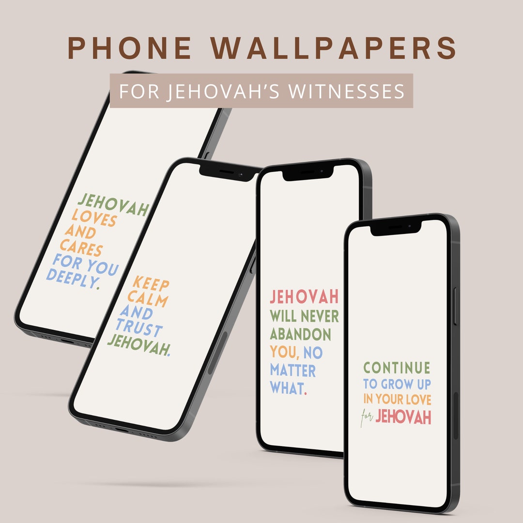JW Phone Wallpapers for Jehovah's Witnesses, Jw Background | JW - Etsy