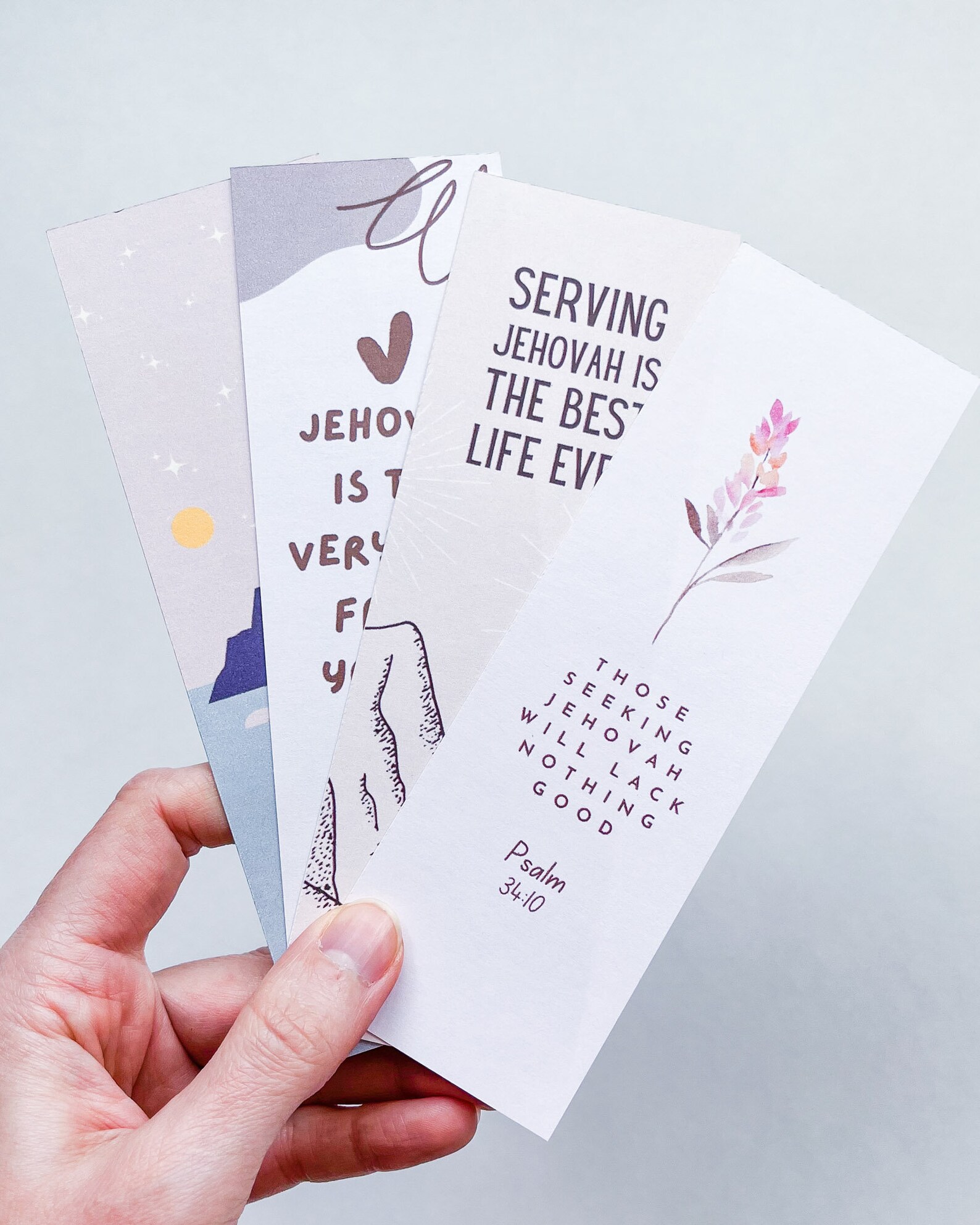 JW Gift for Pioneers Printable Bookmarks for Jehovah's Witnesses ...