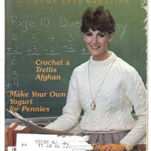PDF Retro Book Patterns 1980 Knitting, Crochet and Home Decor. 64 Pages ...