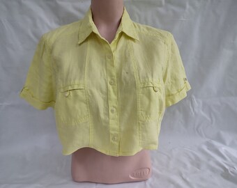 Lemon Crop Top - Etsy