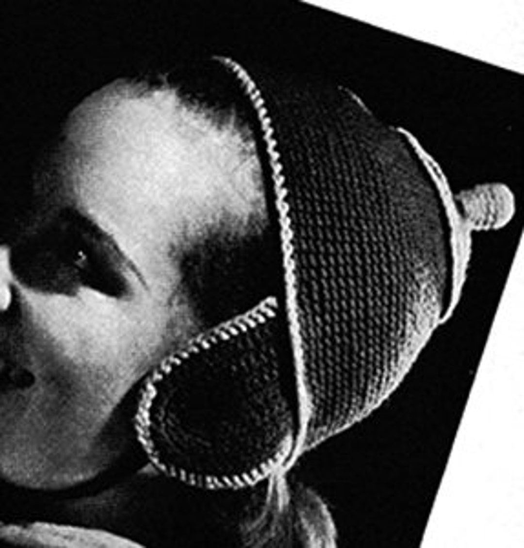 Vintage Women's Crochet Frost Bite Hat Pattern. - Etsy