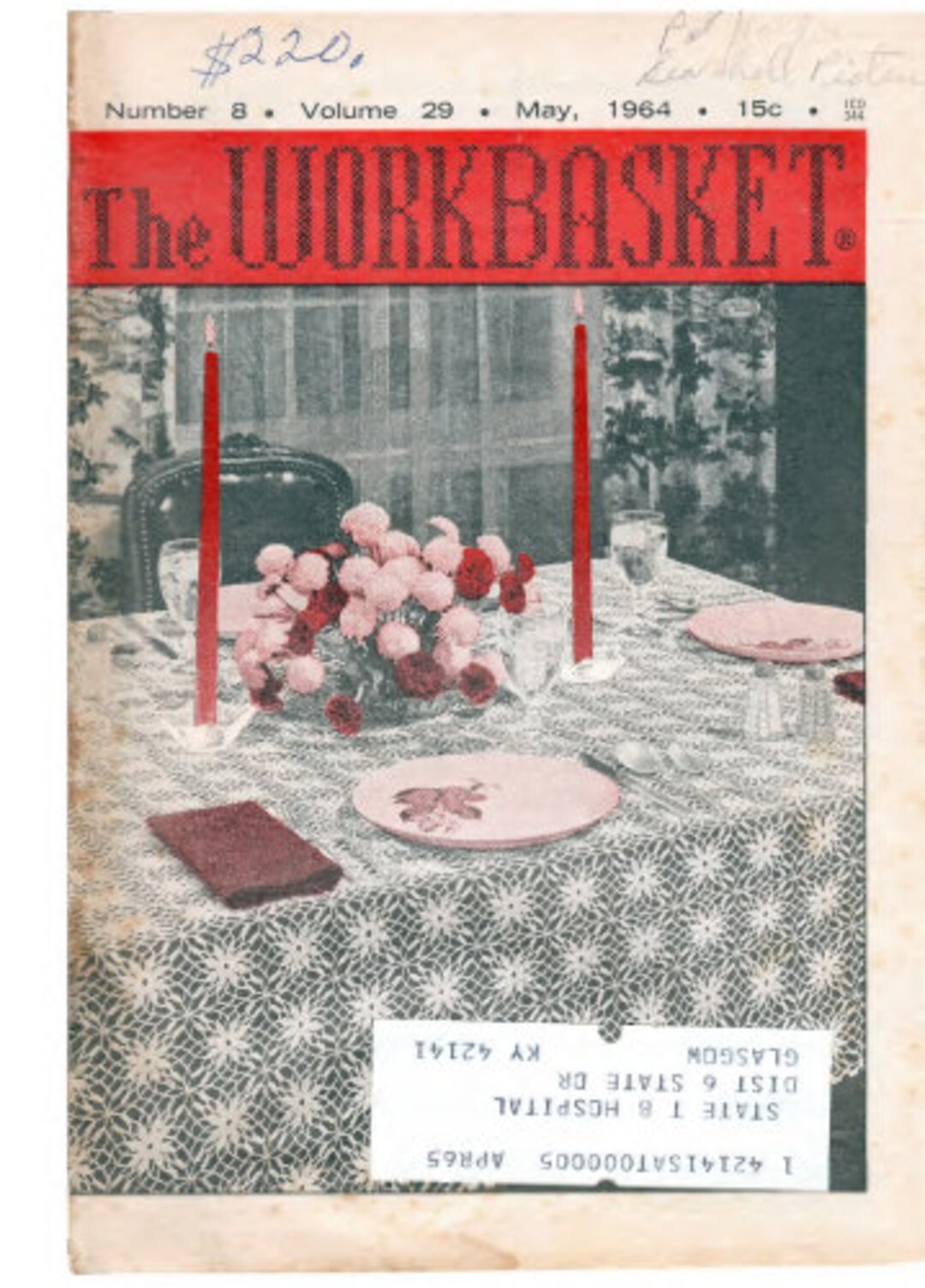 Retro Book 1964 Pattern Crochet and Knitting the Workbasket: Home and ...