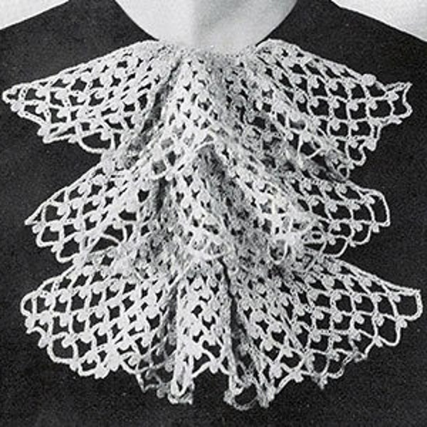 Crochet Jabot - Etsy