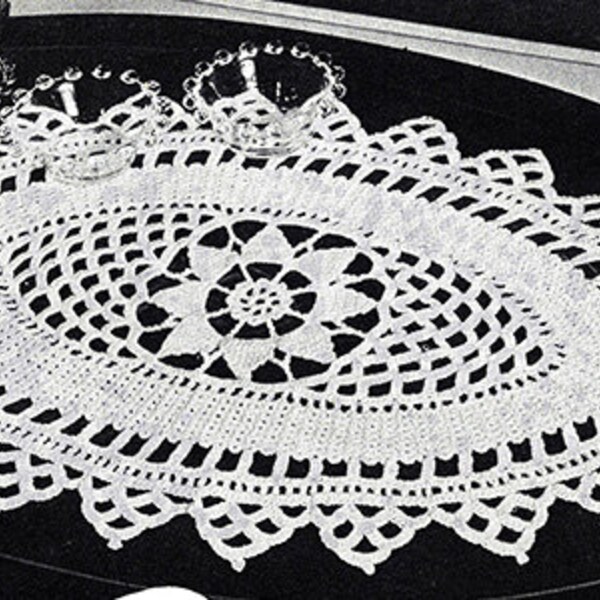 Oval Doilies - Etsy