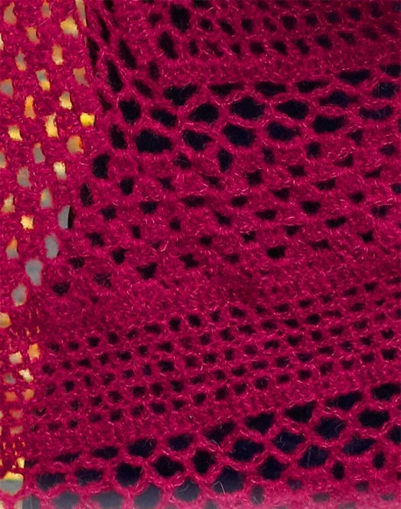 Super Easy Pattern Women's Large Lace Crochet Shawl. - Etsy