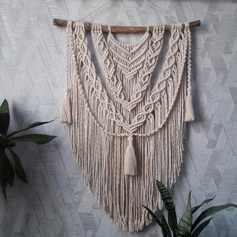 Macrame Wall Hanging Pattern - Etsy Canada
