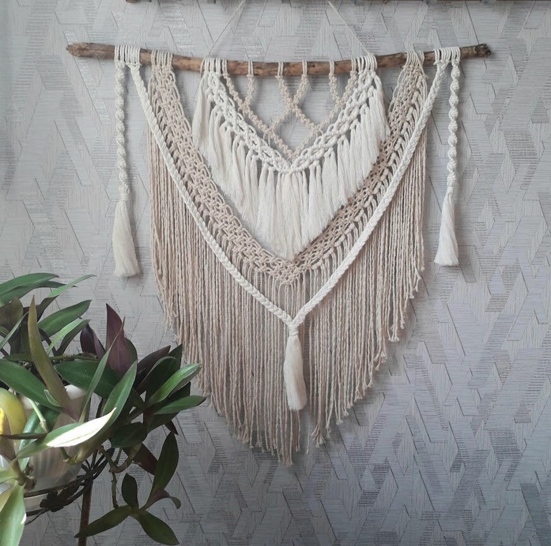 Macrame Pattern | Written PDF With Video | Beginner Digital Macrame ...