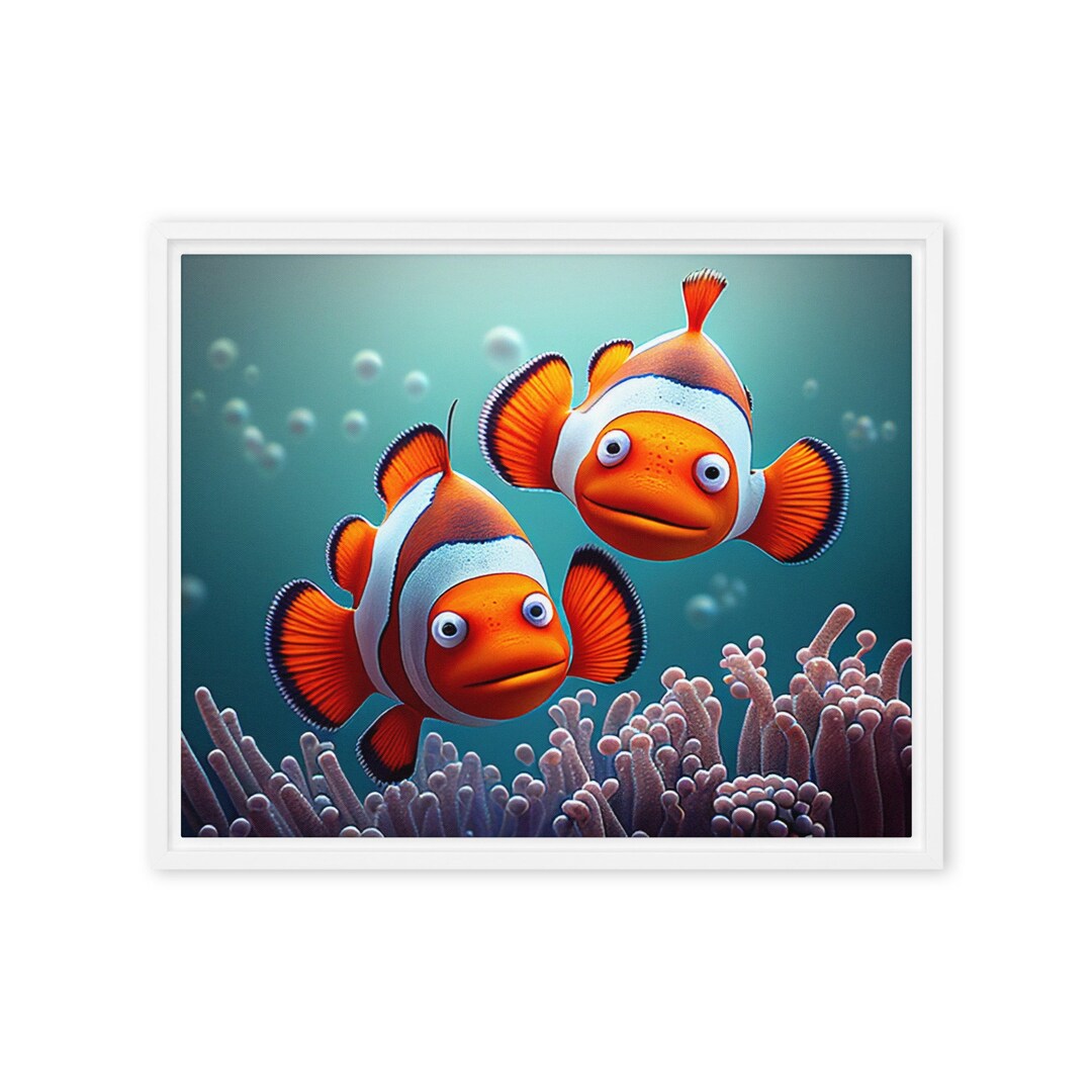 Clownfish Art Print Instant Download Printable Wall Art - Etsy