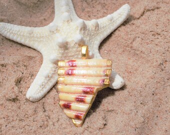 Patterned Shell Armlet/Bracelet.Mixed Seashell Boho Chic Style | Etsy