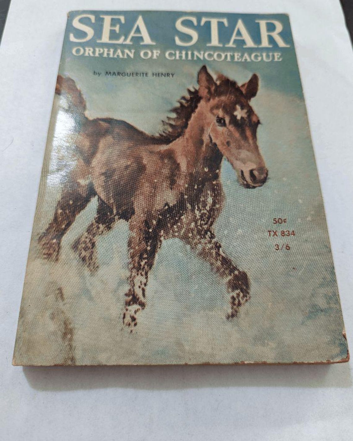 Vintage Sea Star Orphan of Chincoteague Paperback Henry 1966 Scholastic ...