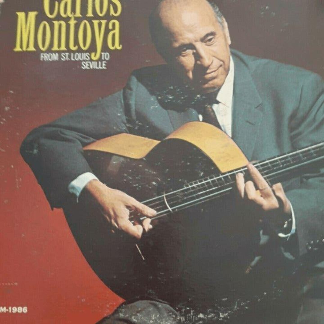 Carlos Montoya From St. Louis to Seville LP Flamenco Latin Blues - Etsy