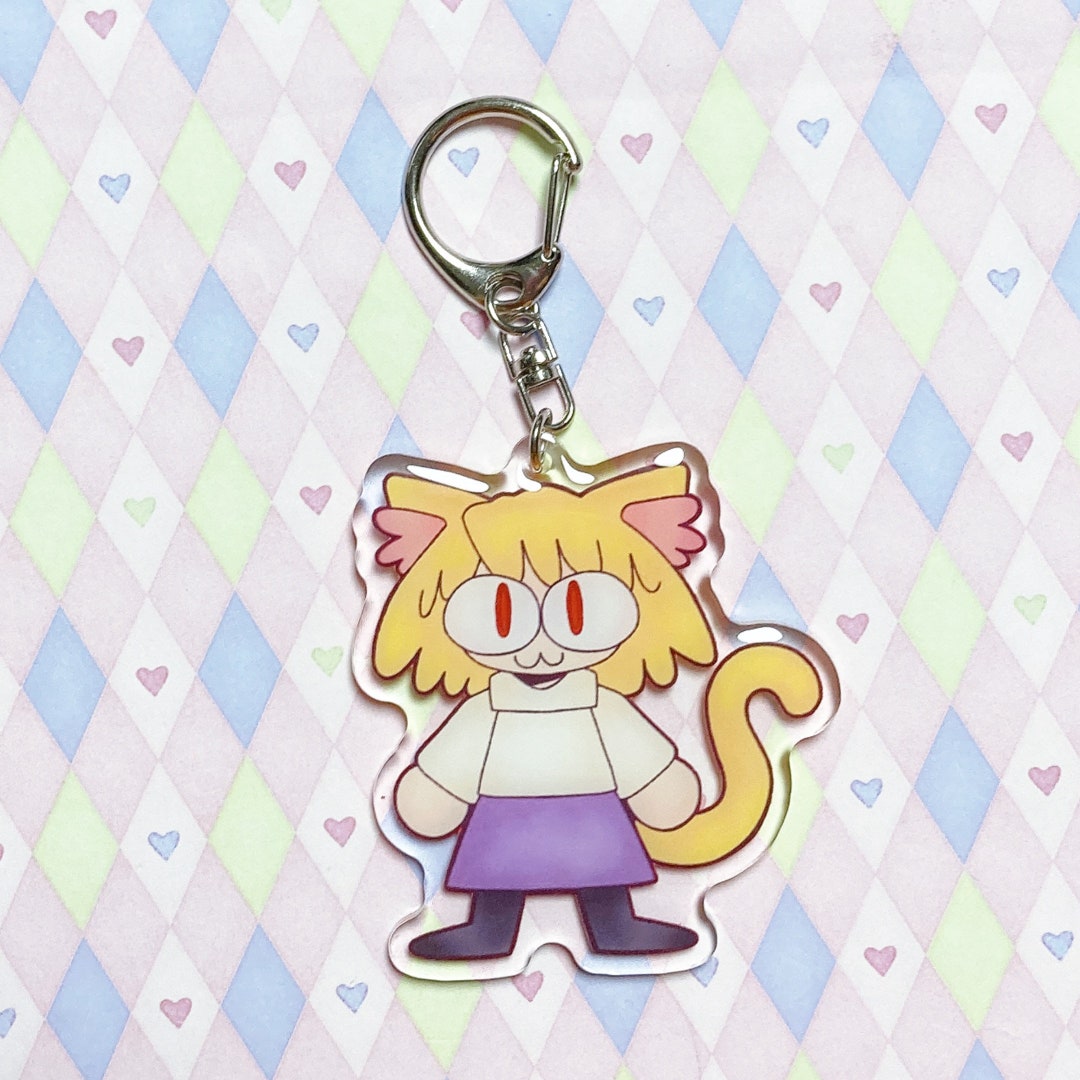 2.0 Type Moon Neco Arc Double Sided Epoxy Anime Acrylic Keychain 2.5 - Etsy