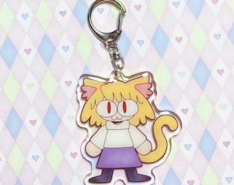 Type Moon Neco Arc Anime Acrylic Keychain 2 - Etsy