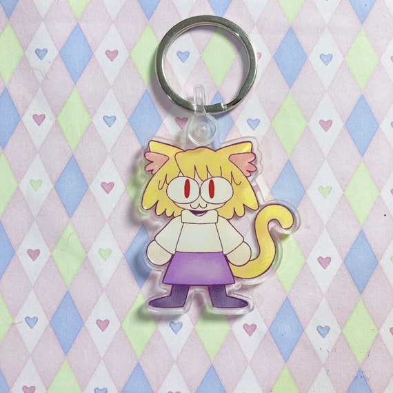Type Moon Neco Arc Anime Acrylic Keychain 2 - Etsy