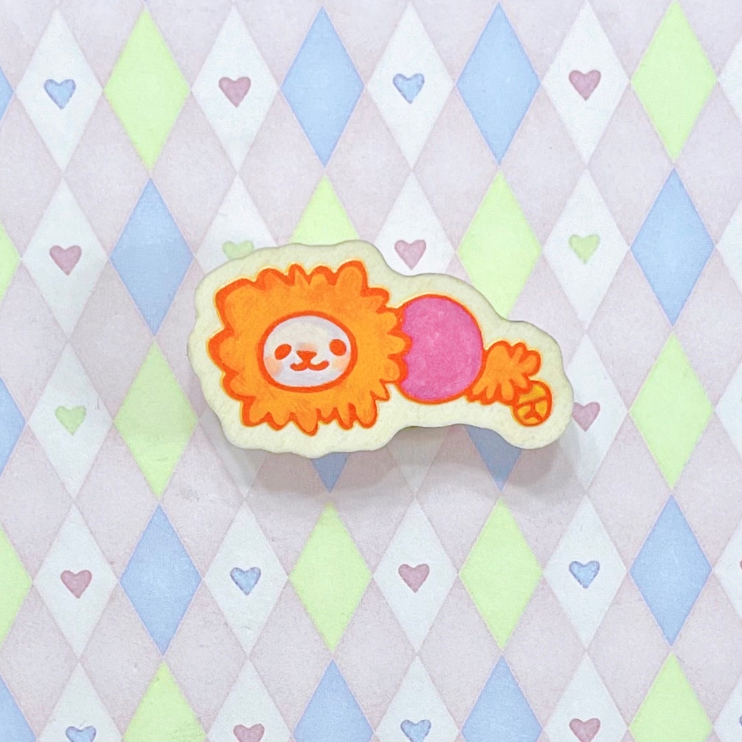 Catbug Silly Creature Cute Kidcore Wooden Pin 1.5 - Etsy