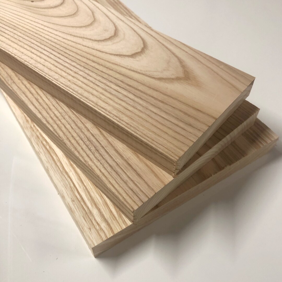 Ash Boards (american) , Kiln Dried Ash , Planed Solid Ash , 21mm Thick ...