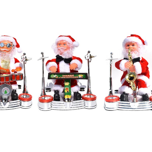 Musical Santa Claus - Etsy