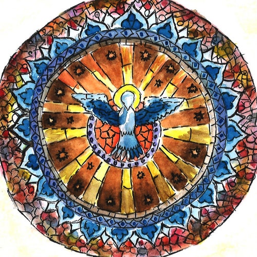 Gifts of the Holy Spirit Original Art Print Confirmation - Etsy