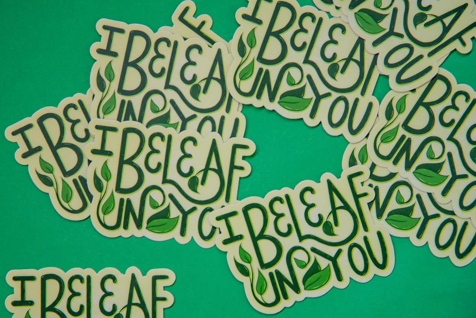 I Beleaf In You 3'' Sticker | Etsy