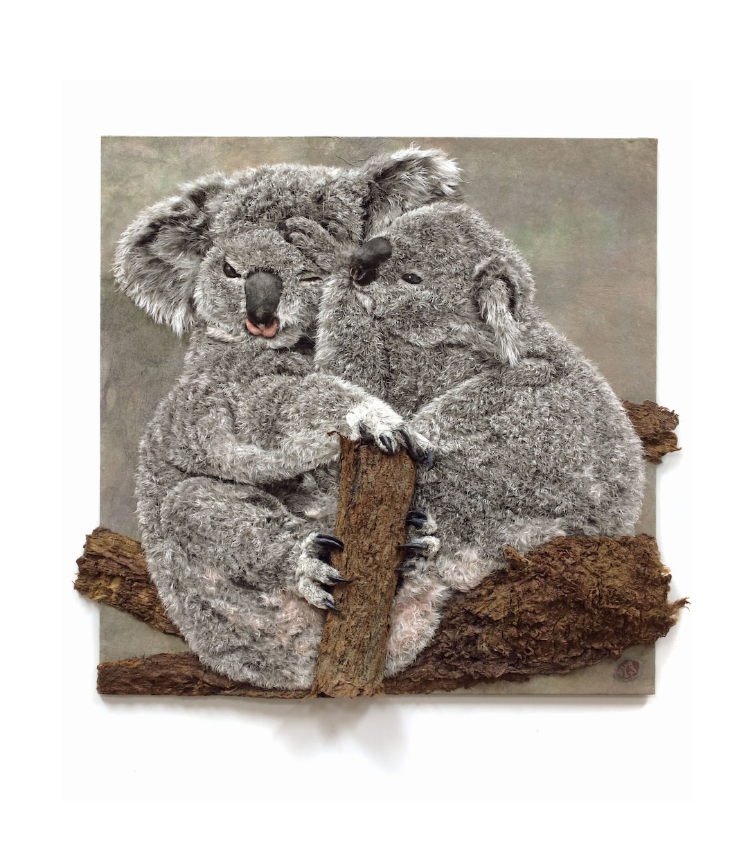 Mother's Love. Koala Mother and Baby. Koala Prints. Art Prints. Animal ...