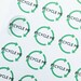 35x Recycle Me Stickers 37mm - Eco Friendly Stickers - Recycled ...
