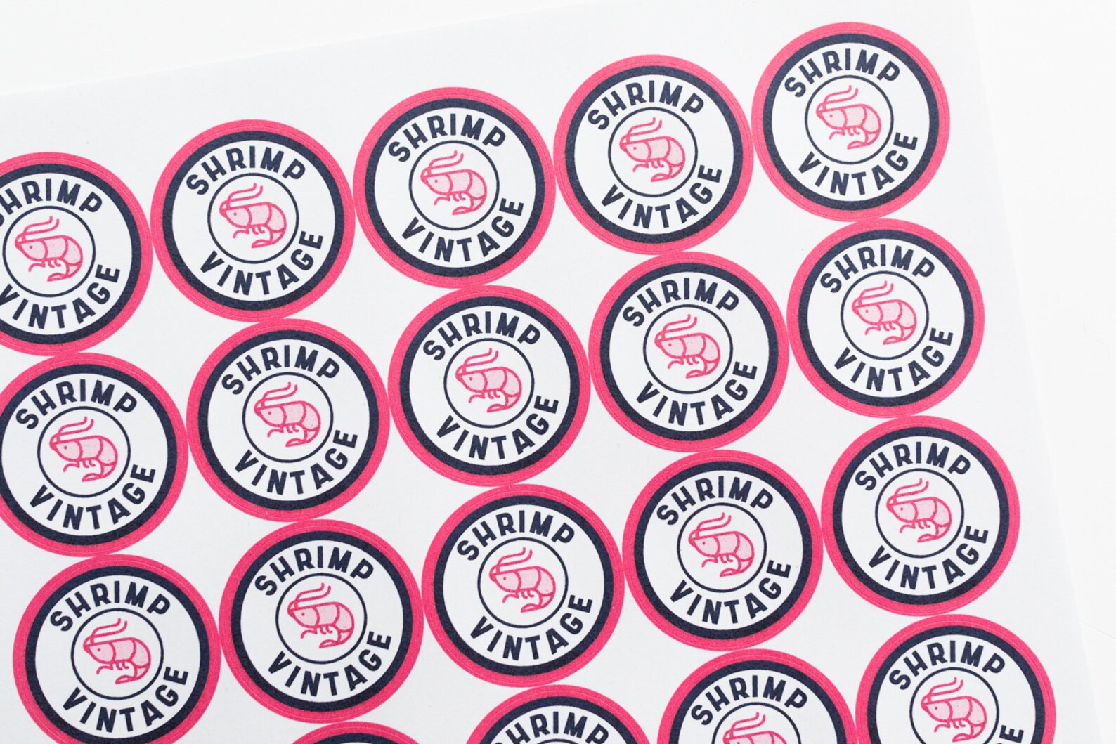 35x Custom Logo Stickers 37mm Round Stickers Matte | Etsy UK