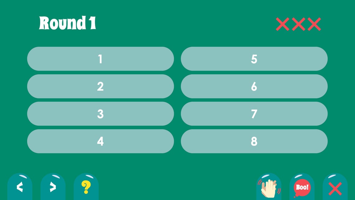 Editable Family Powerpoint TRIVIA QUIZ GAME Template – Birthday Zoom ...
