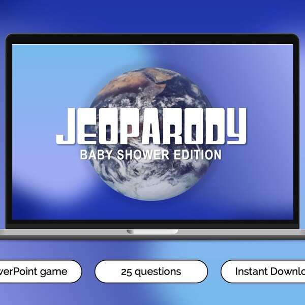 Baby Shower Jeopardy - Etsy
