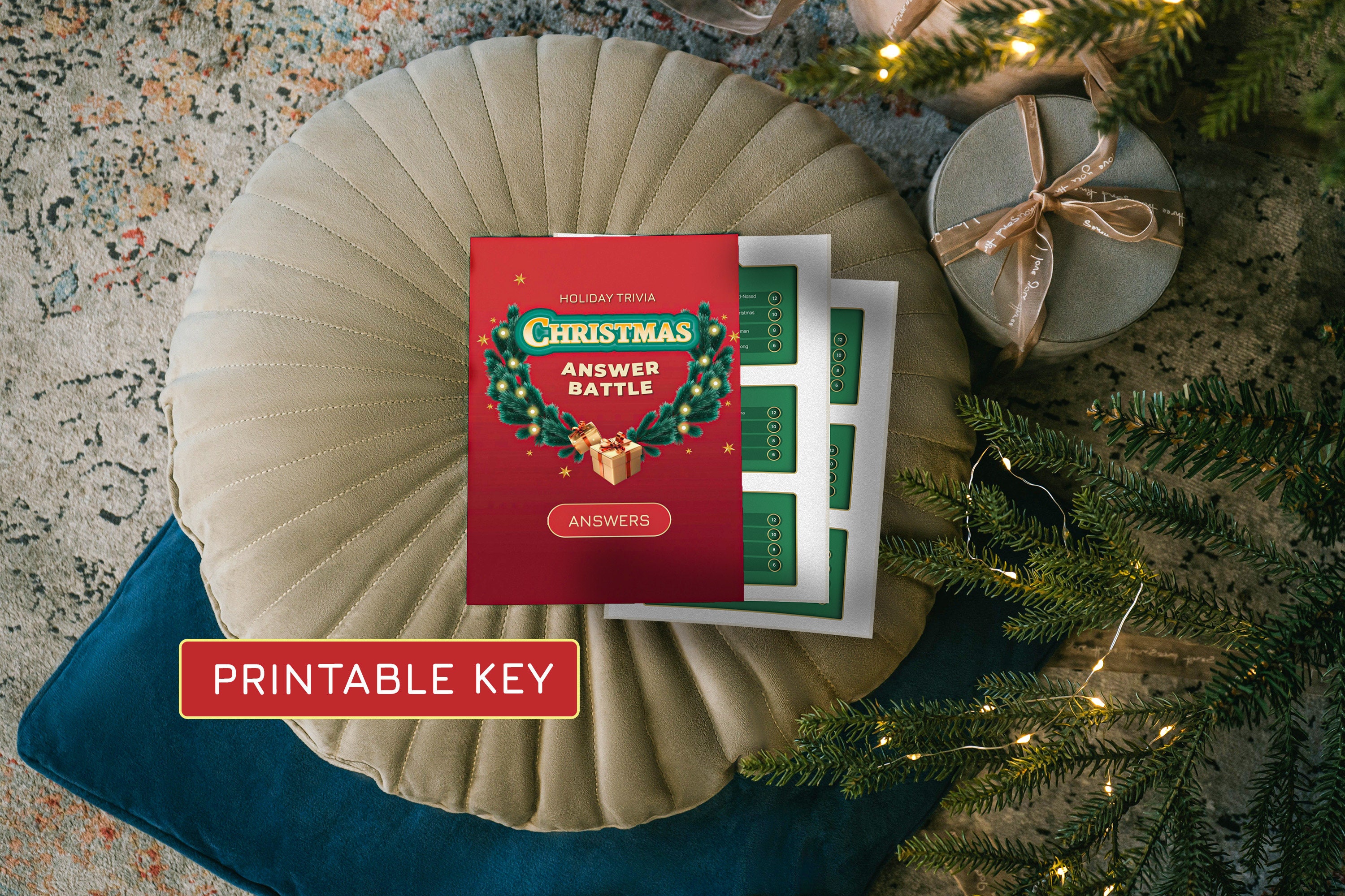 Christmas Trivia Powerpoint Game With Scoreboard (digital Download) - Etsy