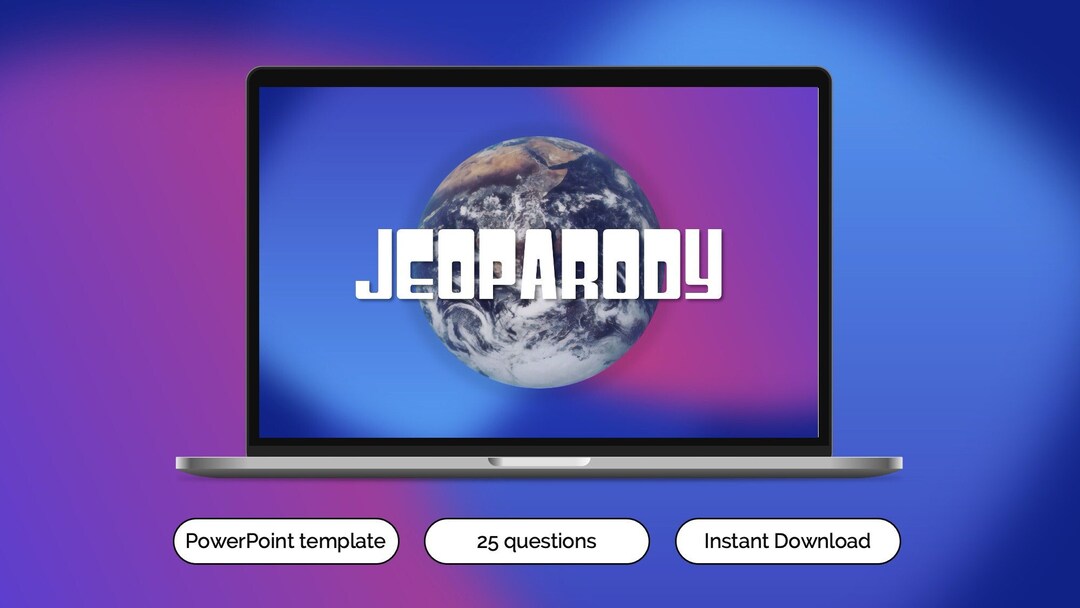Editable JEOPARODY POWERPOINT GAME Template for Game Lovers – Virtual ...