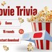 Movie Trivia Game for Virtual Party — Family Powerpoint Game — Zoom ...