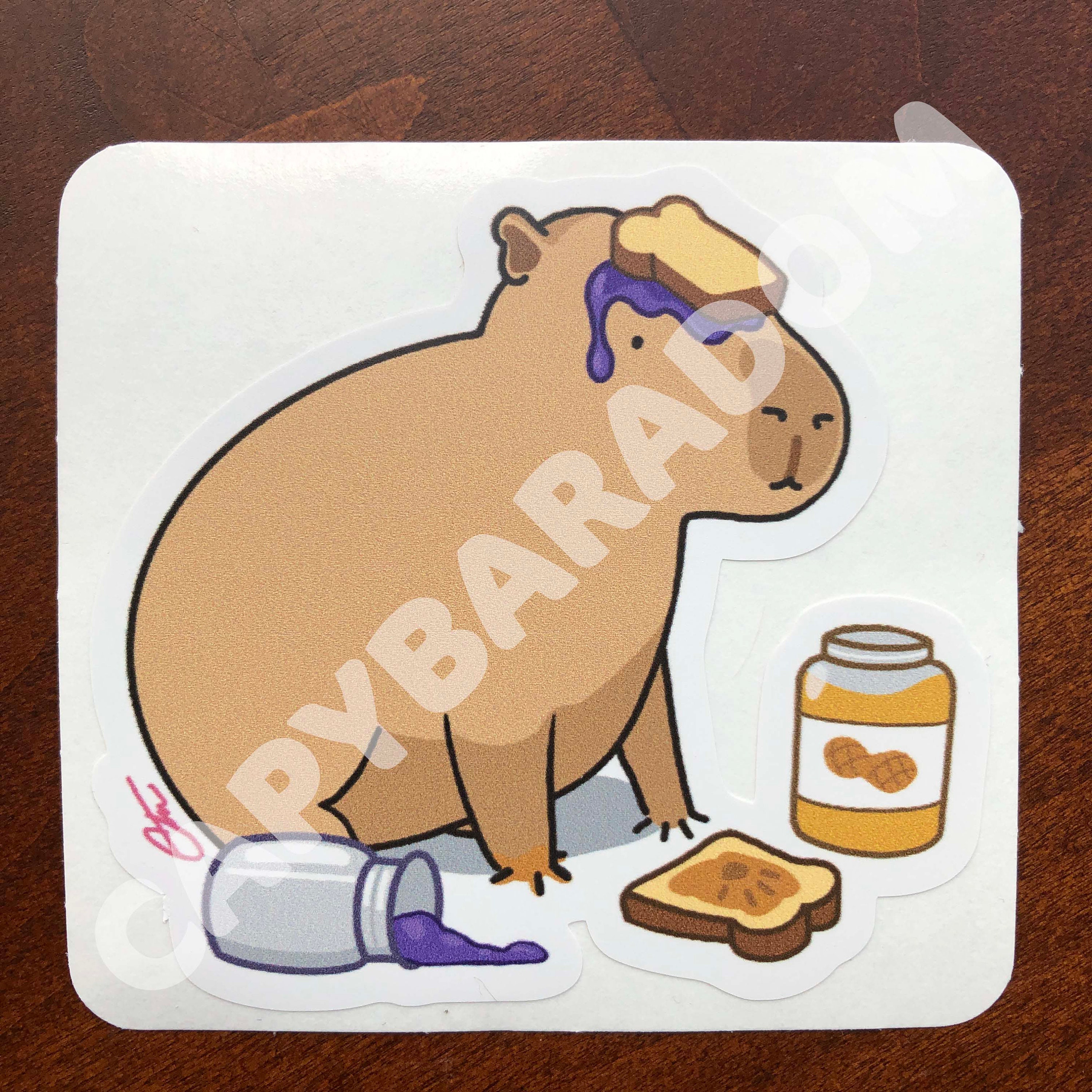 Paper & Party Supplies Stickers Paper PB and Capy Sticker etna.com.pe